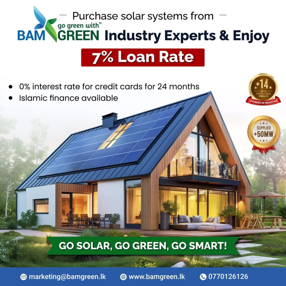 BAM Green - Solar Panels in Sri Lanka | Solar Panel Company